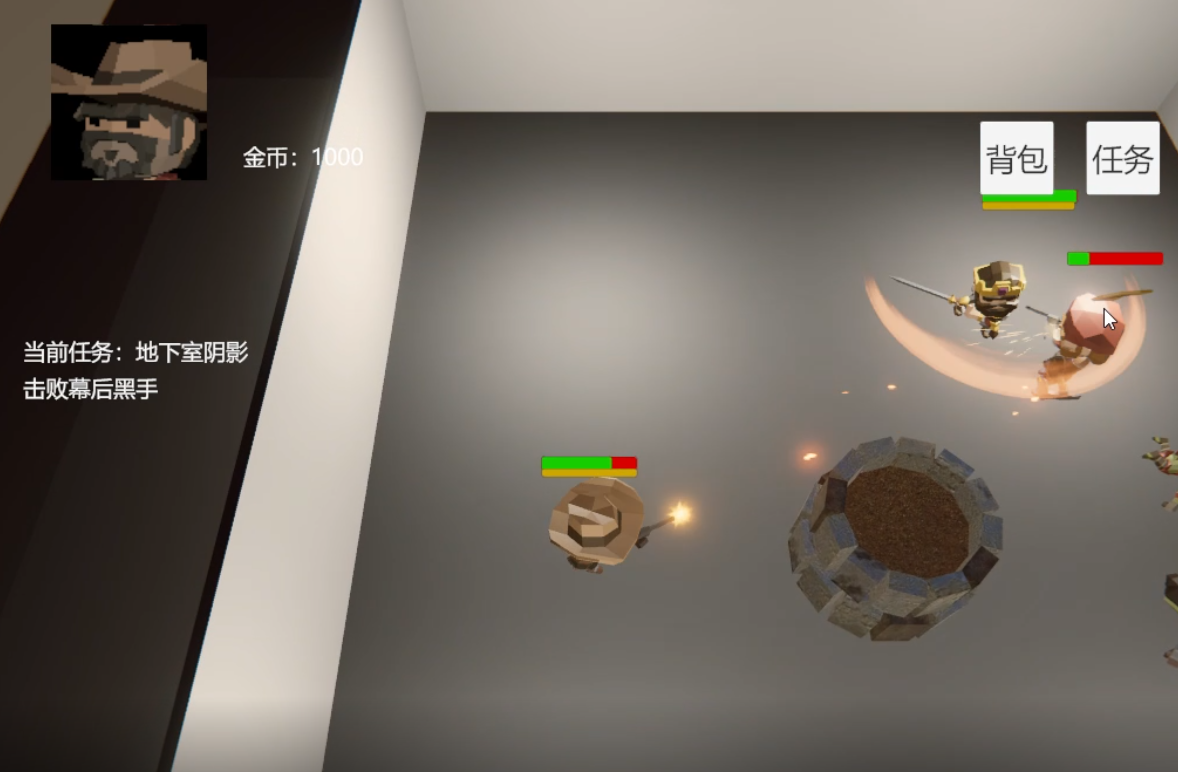 GitHub - grayleafy/ARPG: Unity3D ARPG小游戏 实现了对话、任务、背包、武器系统，可以存档读档，有简短的剧情，行为树控制角色AI