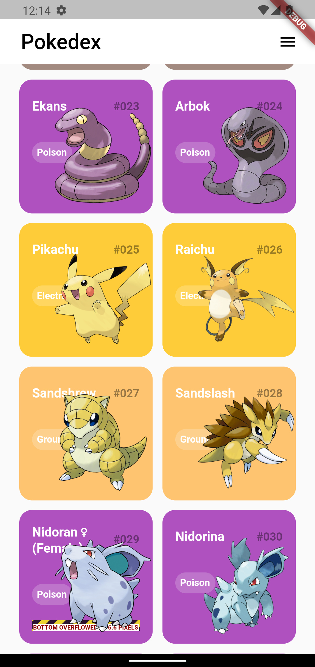 GitHub - lucianamcedro/pokedex-flutter: App em Flutter com listagem de ...