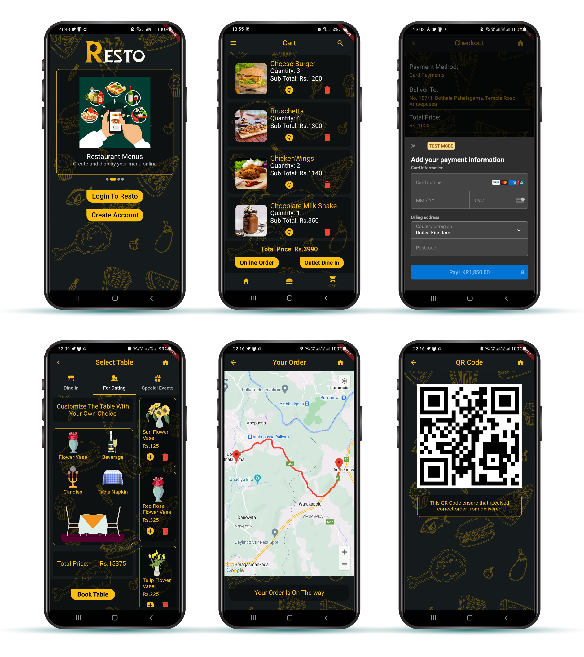 Github Imaravinda Restaurant Management System