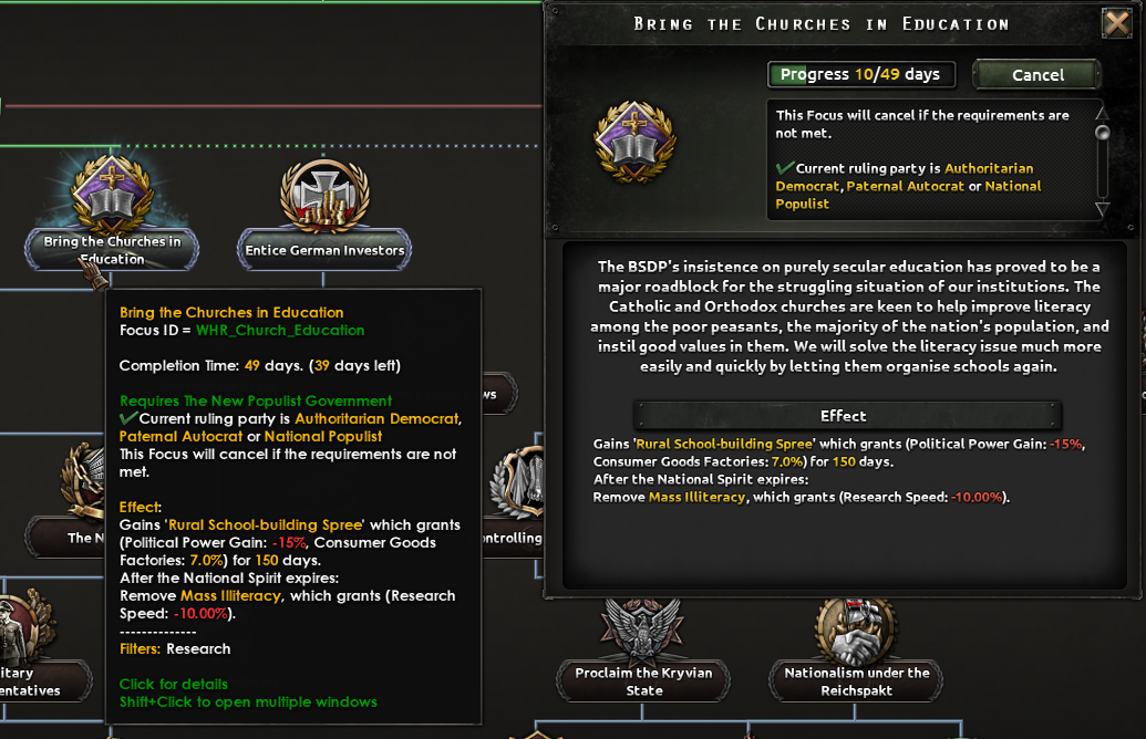 WHR - Disastrous Plan Sierada delayed coup shenanigans · Issue #22403 · Kaiserreich/Kaiserreich ...