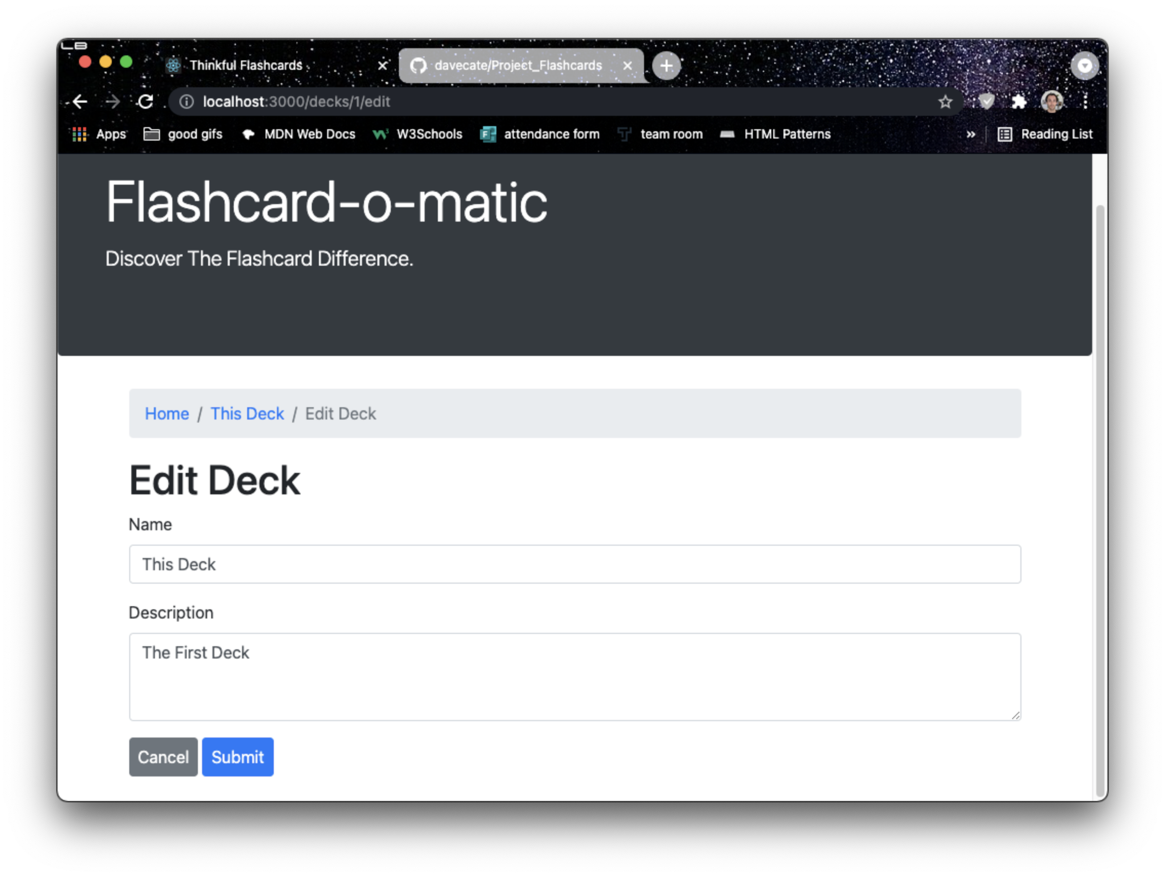GitHub - RyanR-TheDev/Flashcard-App: Flashcard app for studying