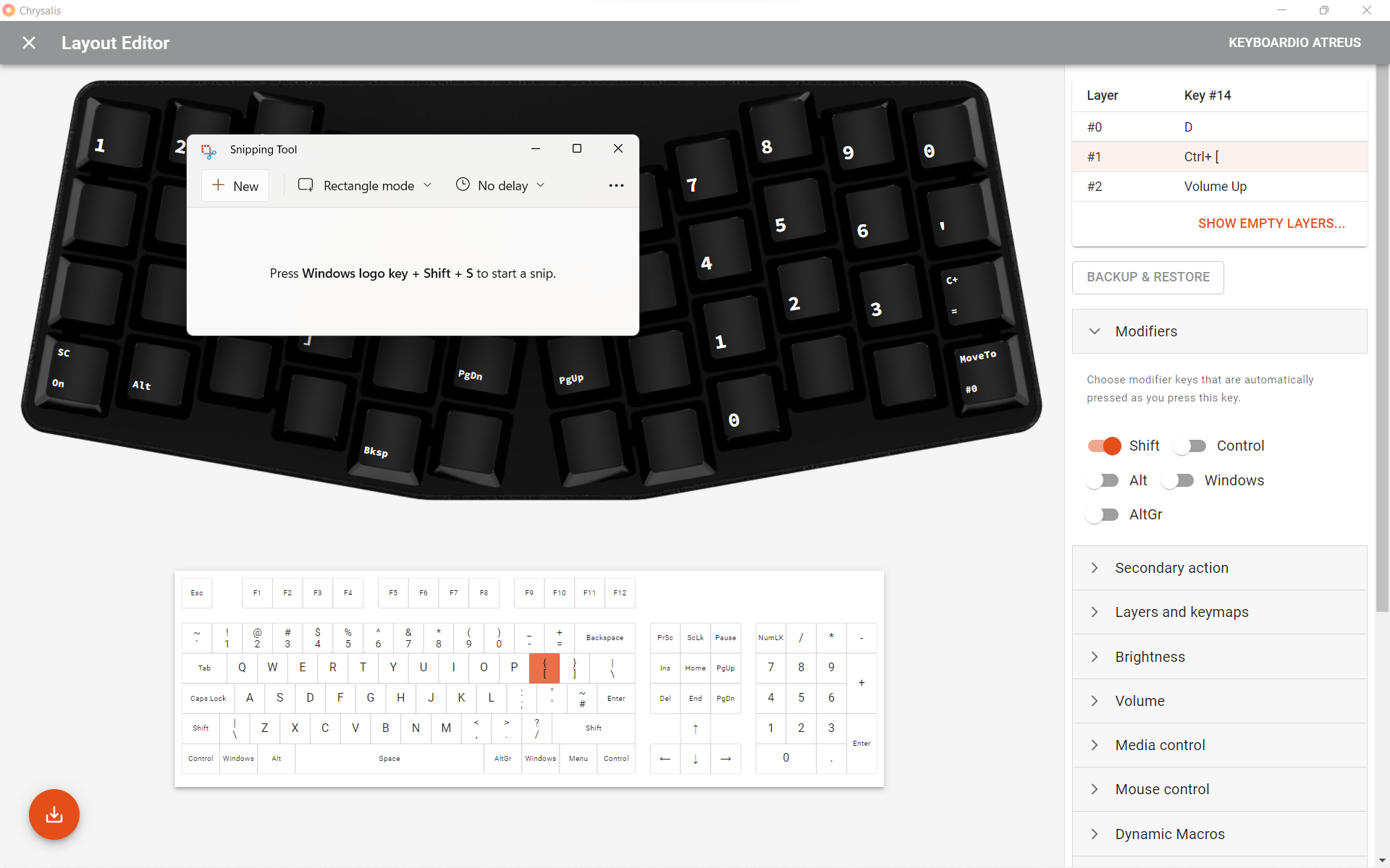 Shift modifier reports as Control · Issue #1037 · keyboardio/Chrysalis · GitHub