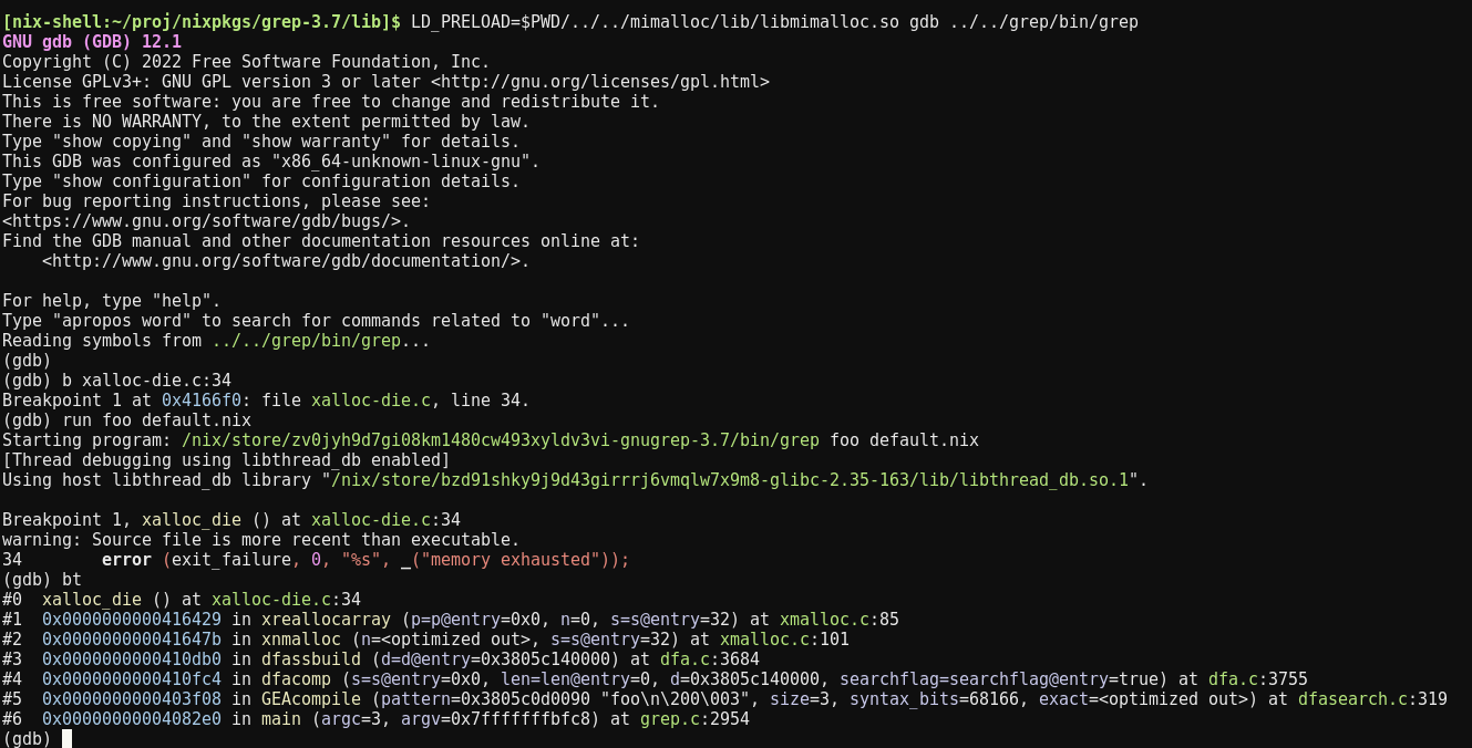 Grep Memory Exhausted Bug In 2 0 6 · Issue 622 · Microsoft Mimalloc · Github
