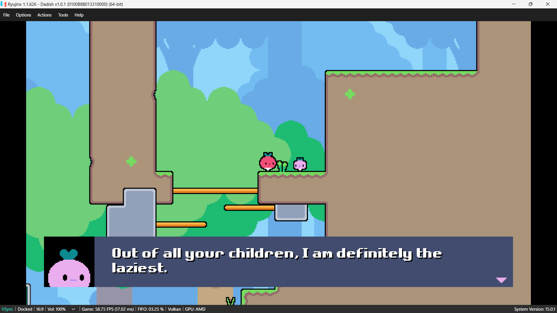 Dadish - 0100B8B013310000 · Issue #4449 · Ryujinx/Ryujinx-Games-List · GitHub