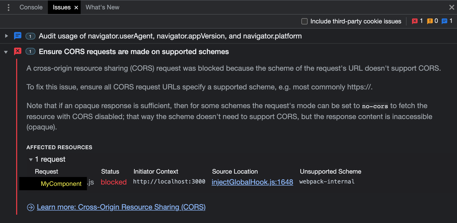 URL scheme must be "http" or "https" for CORS request · vercel next.js · Discussion #14219 · GitHub