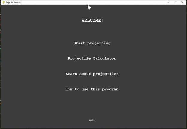 Github S Shan13projectilesimulator Physics Projectile Simulator Python