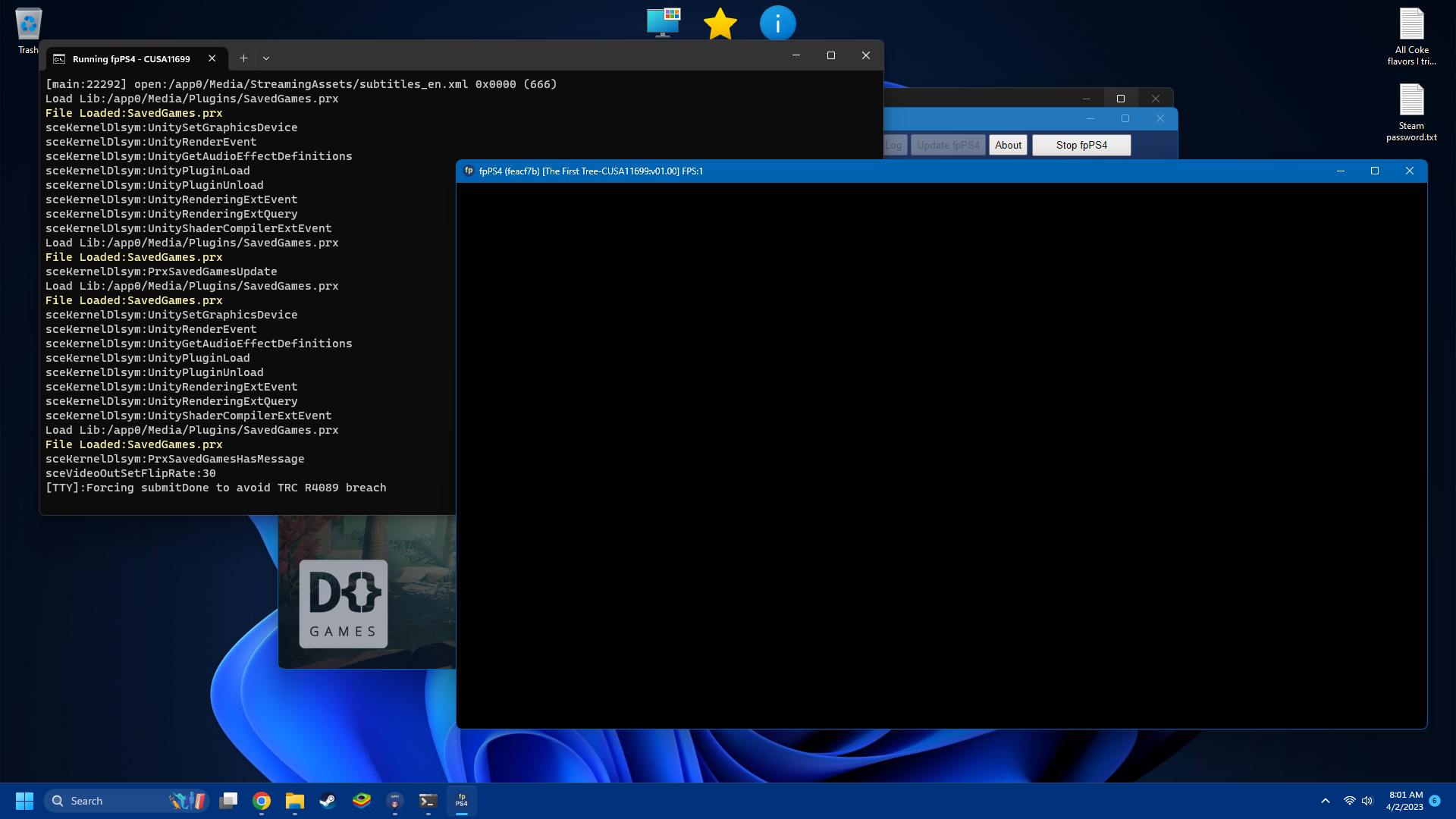 The First Tree - CUSA11699 · Issue #620 · red-prig/fpps4-game-compatibility · GitHub