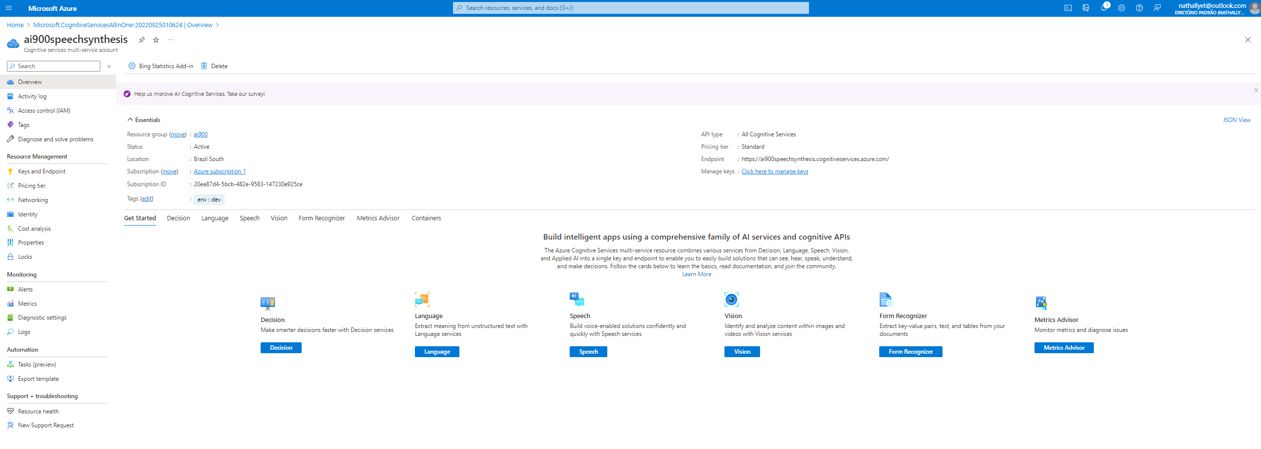 GitHub - nathallye/azure-cognitive-services-speech-to-text: Speech Recognition and Synthesis app ...