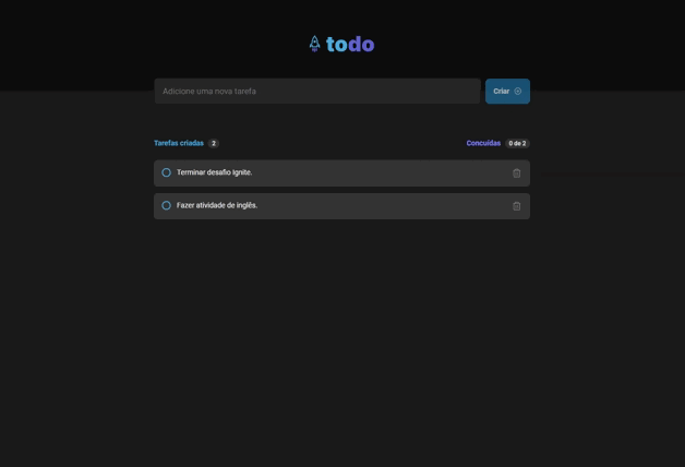 GitHub - nathallye/challenge01-ignite-react: Building a Todo List using React with TypeScript.