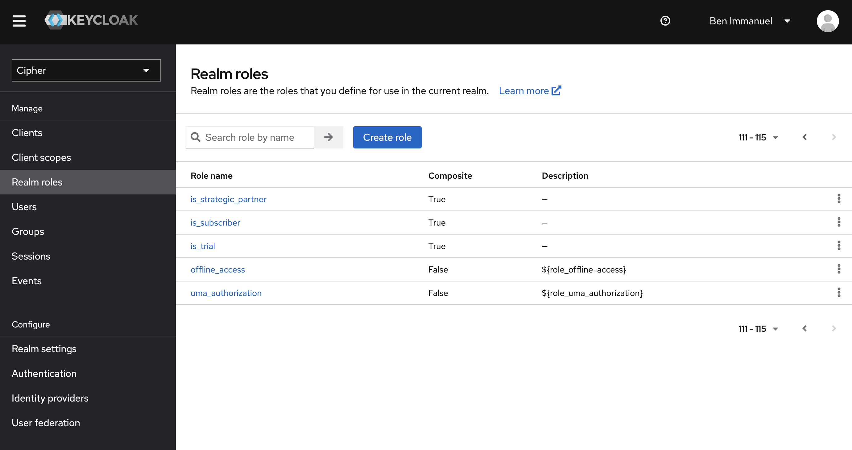 Weird Descriptions For Roles · Issue 18132 · Keycloakkeycloak · Github