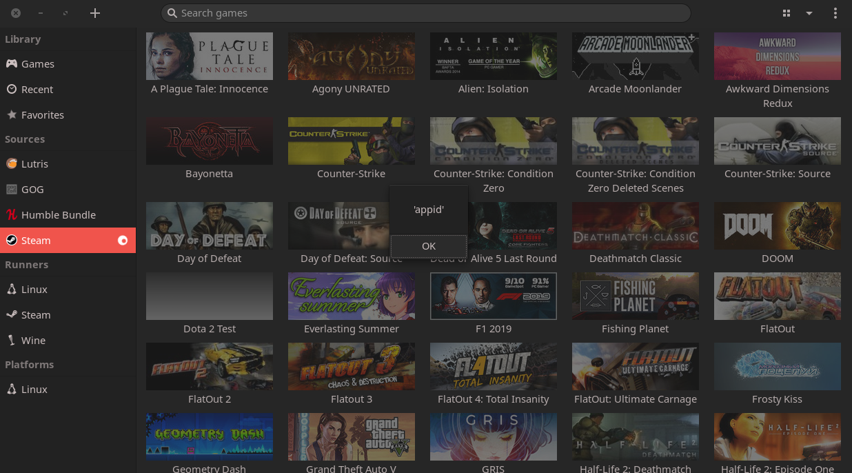 Cannot update Steam library · Issue #3959 · lutris/lutris · GitHub
