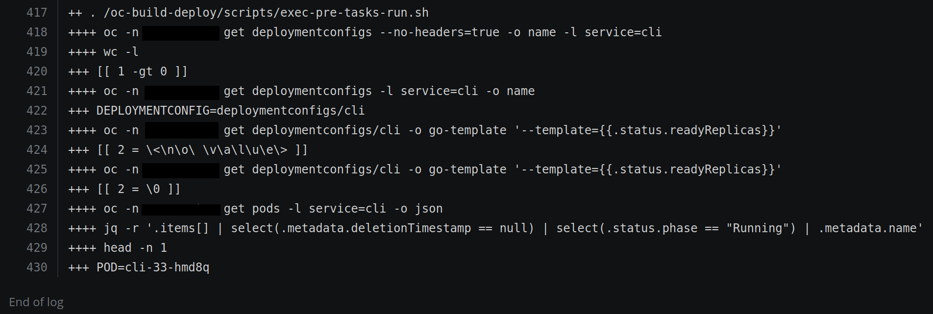 Unsafe shell construct in deployment scripts · Issue #1528 · uselagoon/lagoon · GitHub