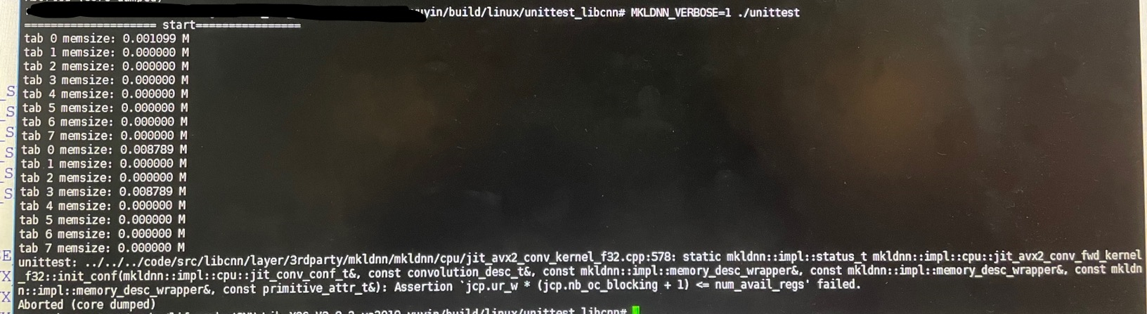 avx implementation of convolution pad in jit · Issue #1098 · oneapi-src/oneDNN · GitHub