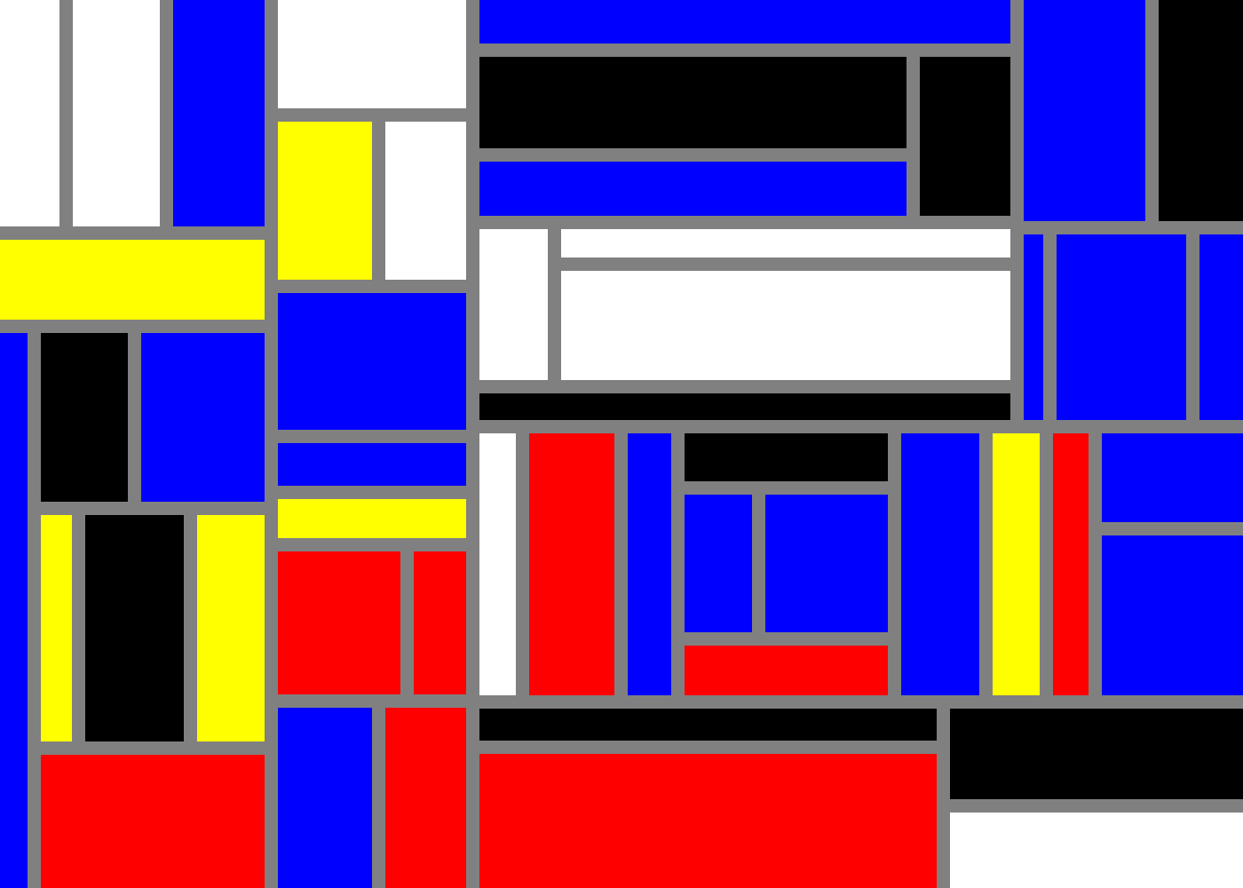 GitHub - raphael-blanchard/MondrianArt: Creation of art following the style of Piet Mondrian ...