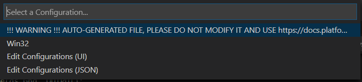 .vscode\c_cpp_properties.json has wrong name · Issue #1716 · platformio/platformio-vscode-ide ...