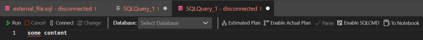 Unsaved tab content disappears and reappears · Issue #24053 · microsoft/azuredatastudio · GitHub