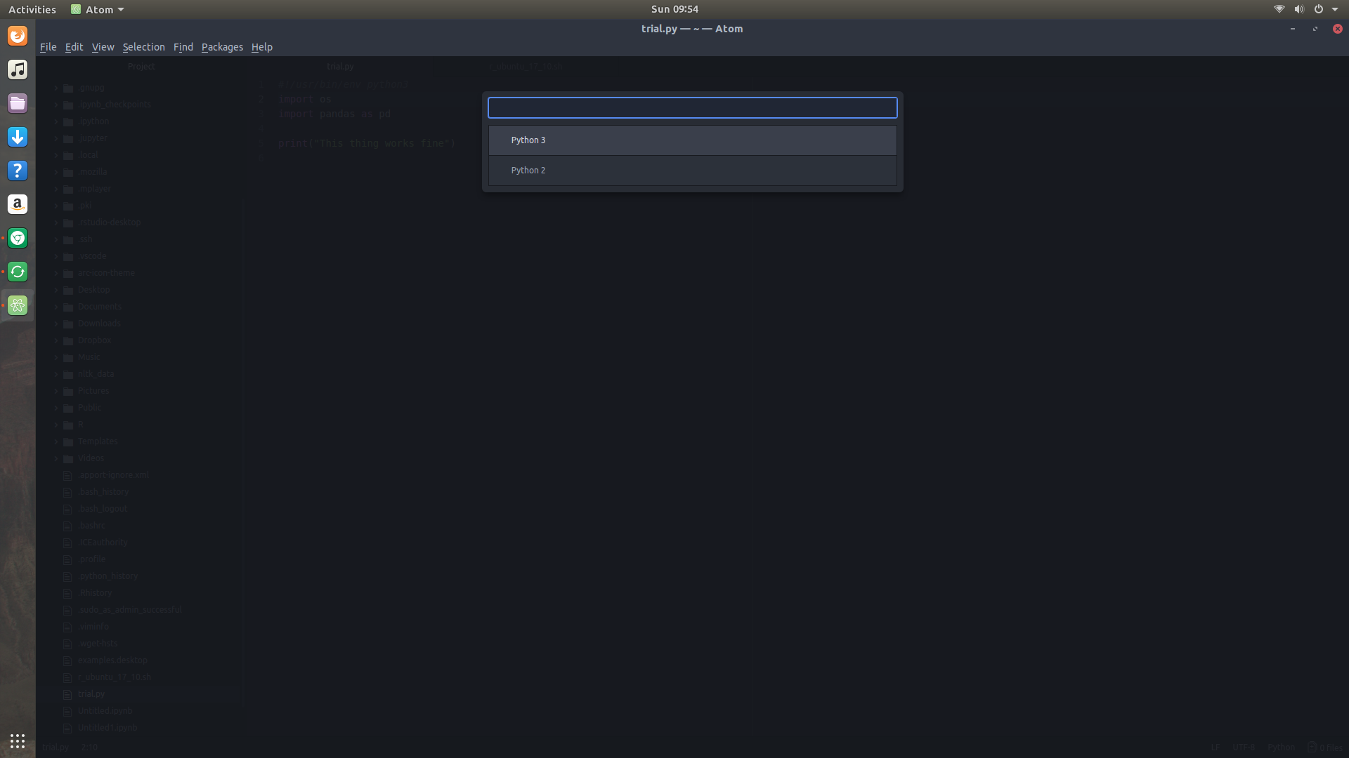 Hydrogen Is Not Able To Locate Python3 Modules · Issue 1071 · Nteracthydrogen · Github