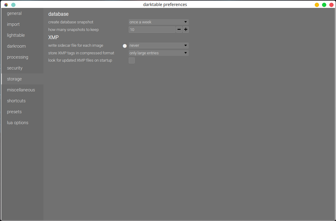 Add option to keep XMP files in a special directory · Issue #14022 · darktable-org/darktable ...