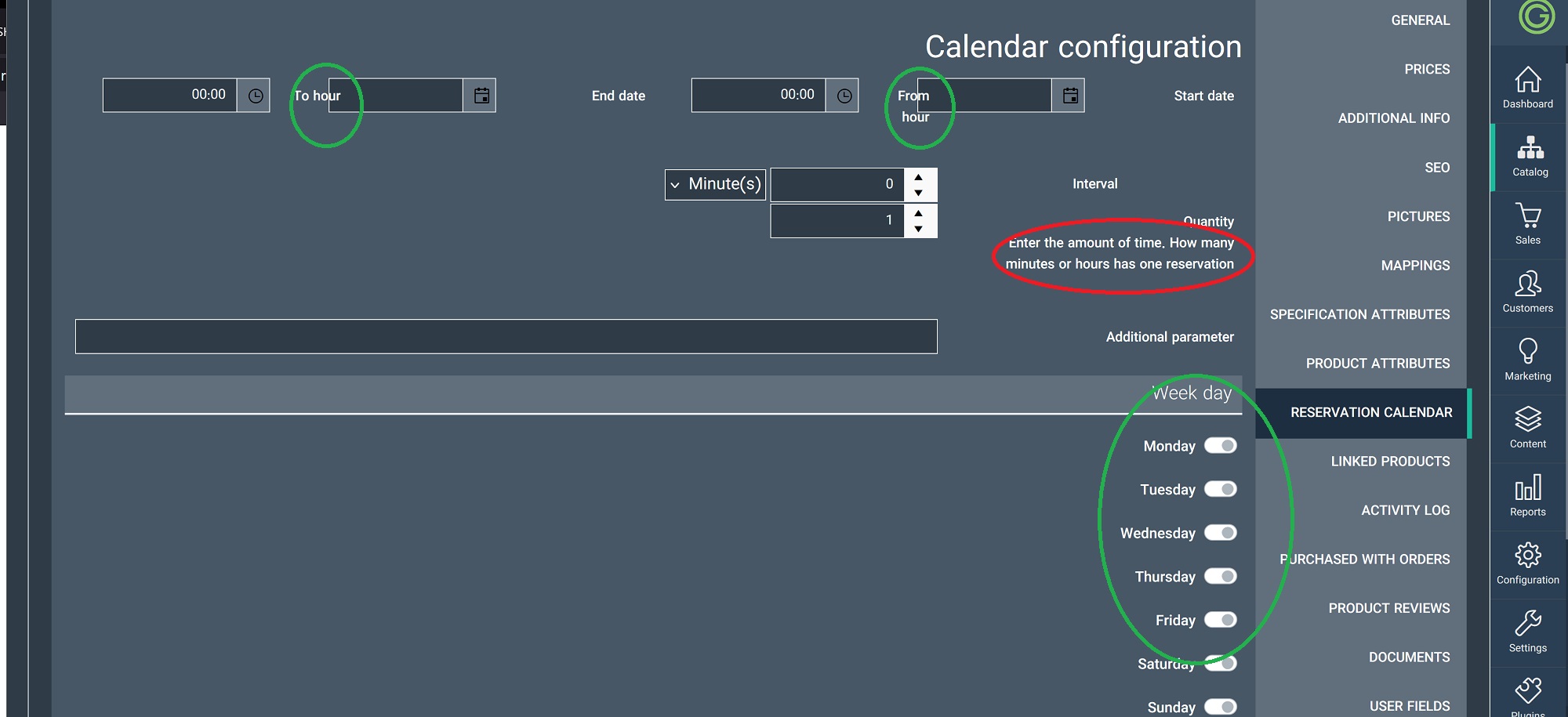 In "Calendar configuration" tab, inputs and texts don't have right style (RTL mode) · Issue #87 ...