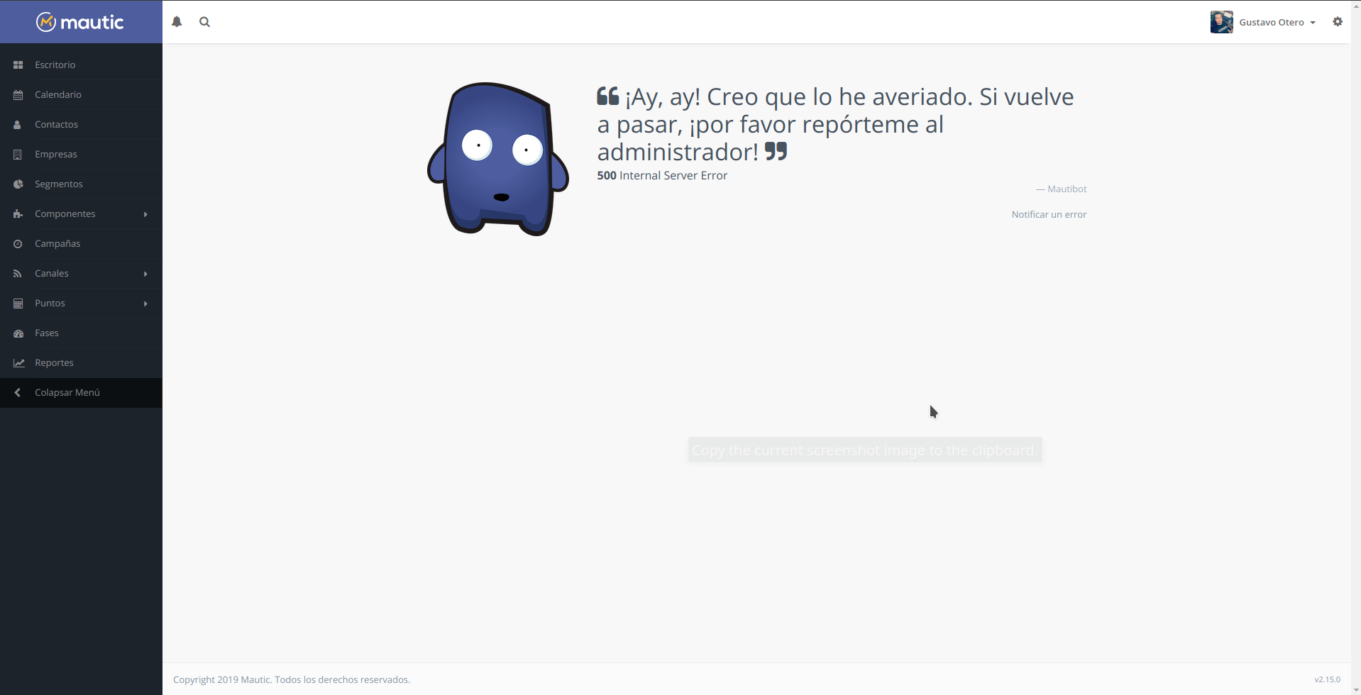 Error Trying To Set A User Social Account Link [500 Internal Server Error] · Issue 7251