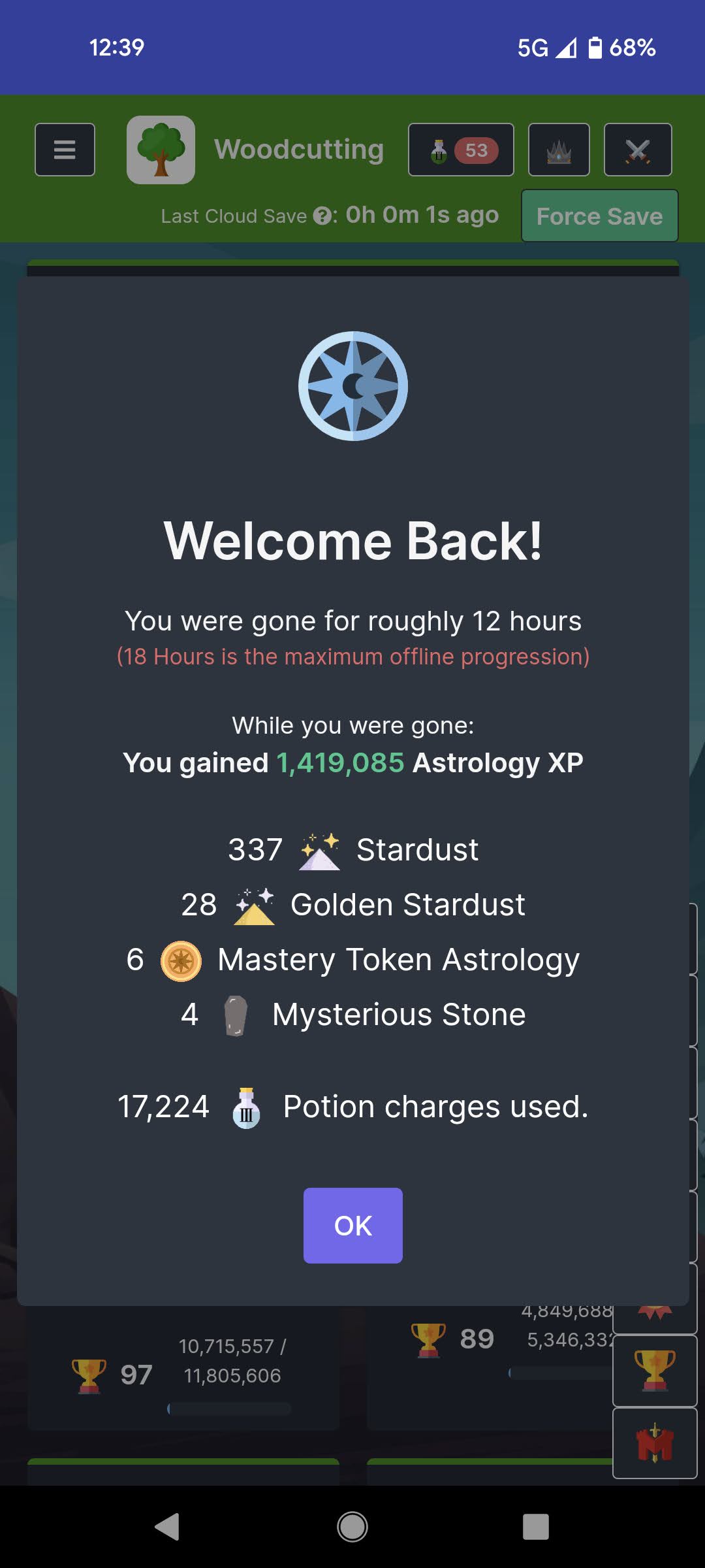 [Bug]: Max offline warning shown for progression over 12 hours · Issue #1703 · MelvorIdle ...