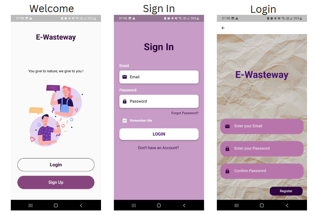 GitHub - Poojakpph/Login_Signup_Page_FLUTTER: Login, Signup and Welcome ...