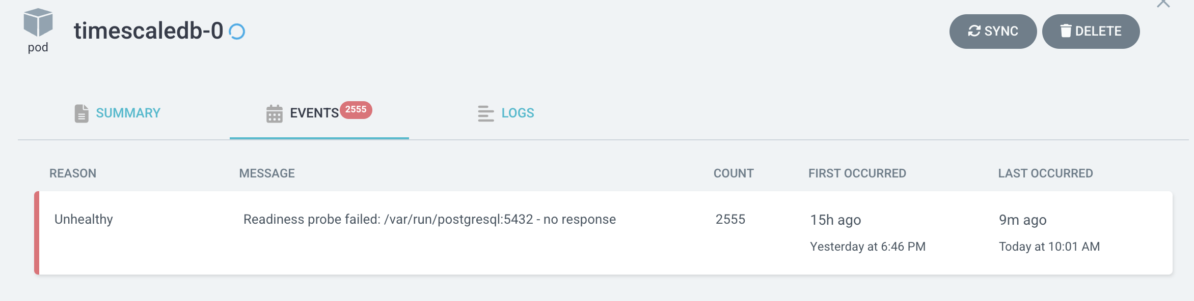 [ISSUE] Postgresql went into not running state · Issue #388 · timescale/helm-charts · GitHub