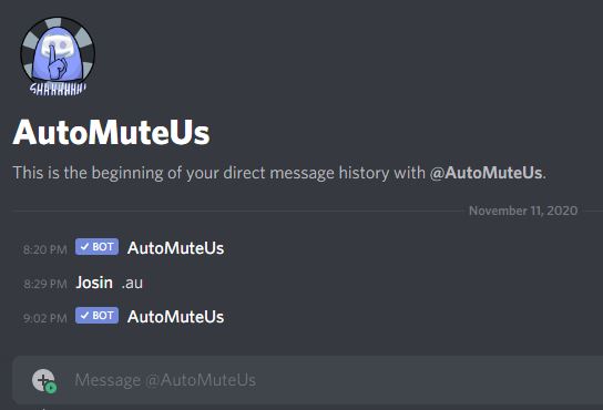 Bot messages not visible · Issue #252 · automuteus/automuteus · GitHub
