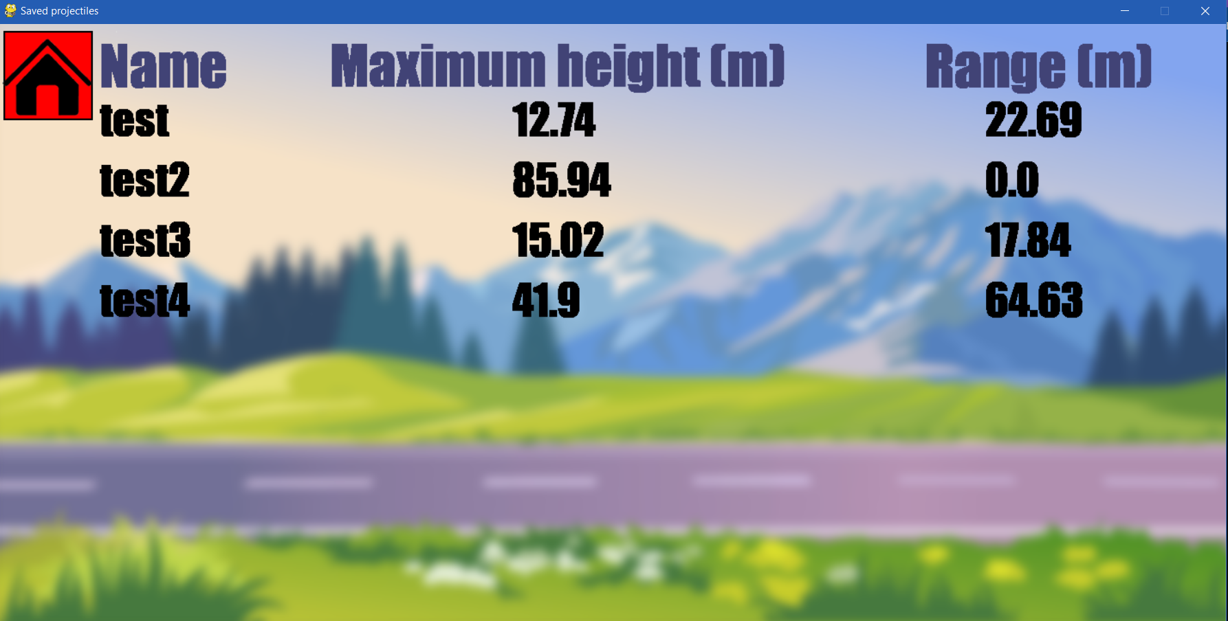 GitHub - ymahajan1612/Projectile-Motion-Simulator: A projectile motion simulator created using ...