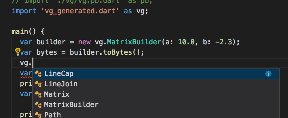 IntelliSense shows library private members when `new`ing · Issue #721 · Dart-Code/Dart-Code · GitHub