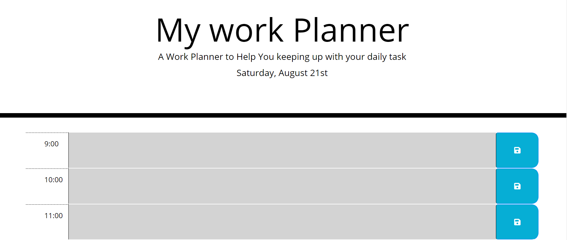 GitHub - MichaelDViau/Homework-05-WorkDayPlanner: This is my Bootcamp fifth Homework