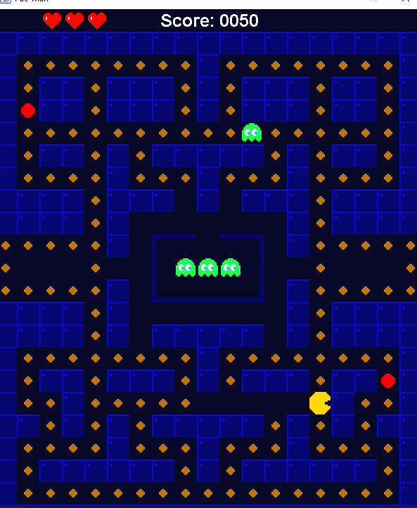Github Nickciuffi Pac Man Game A Classic Pac Man Game Made With C