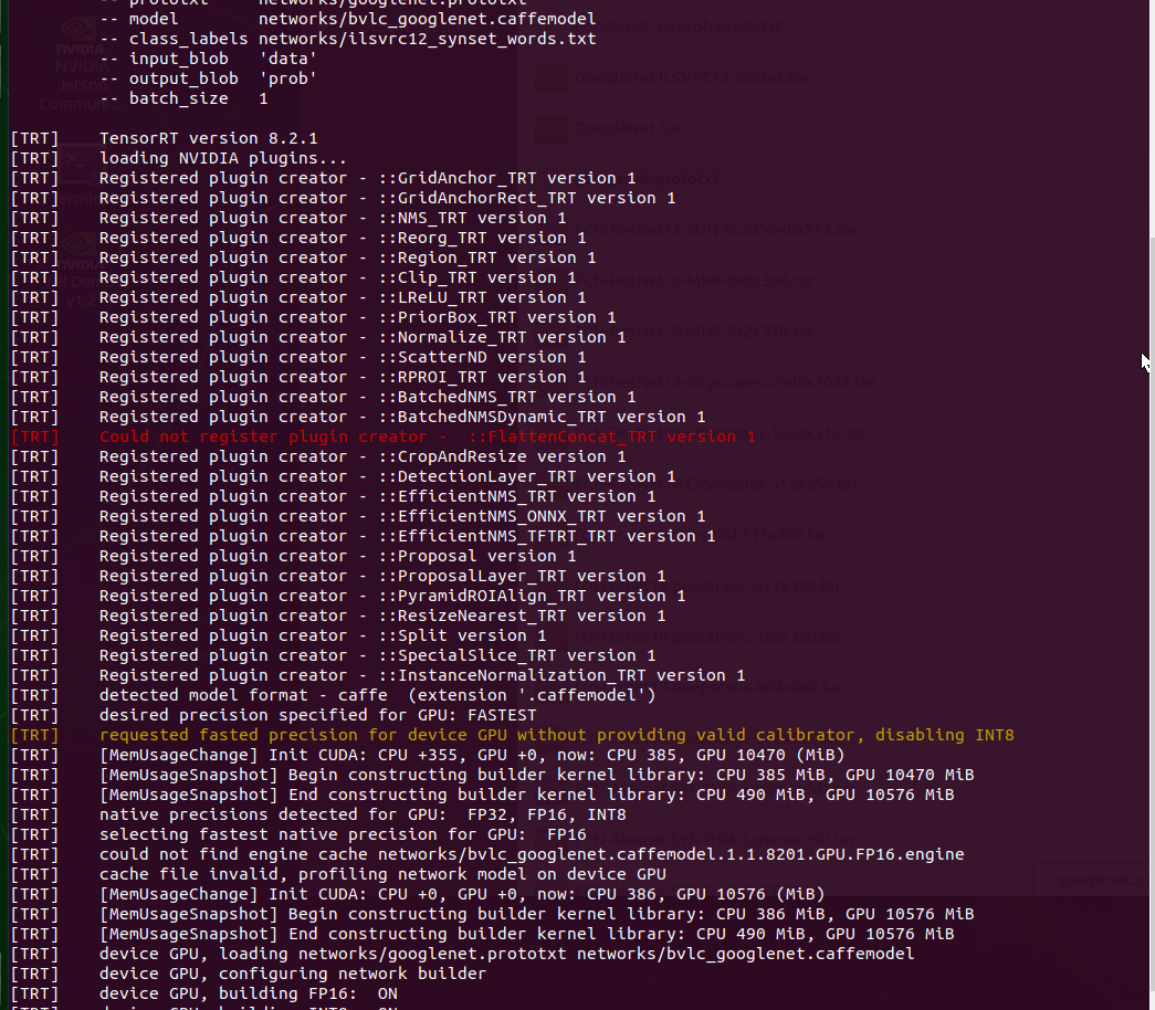 imagenet: failed to initialize imageNet · Issue #1498 · dusty-nv/jetson-inference · GitHub