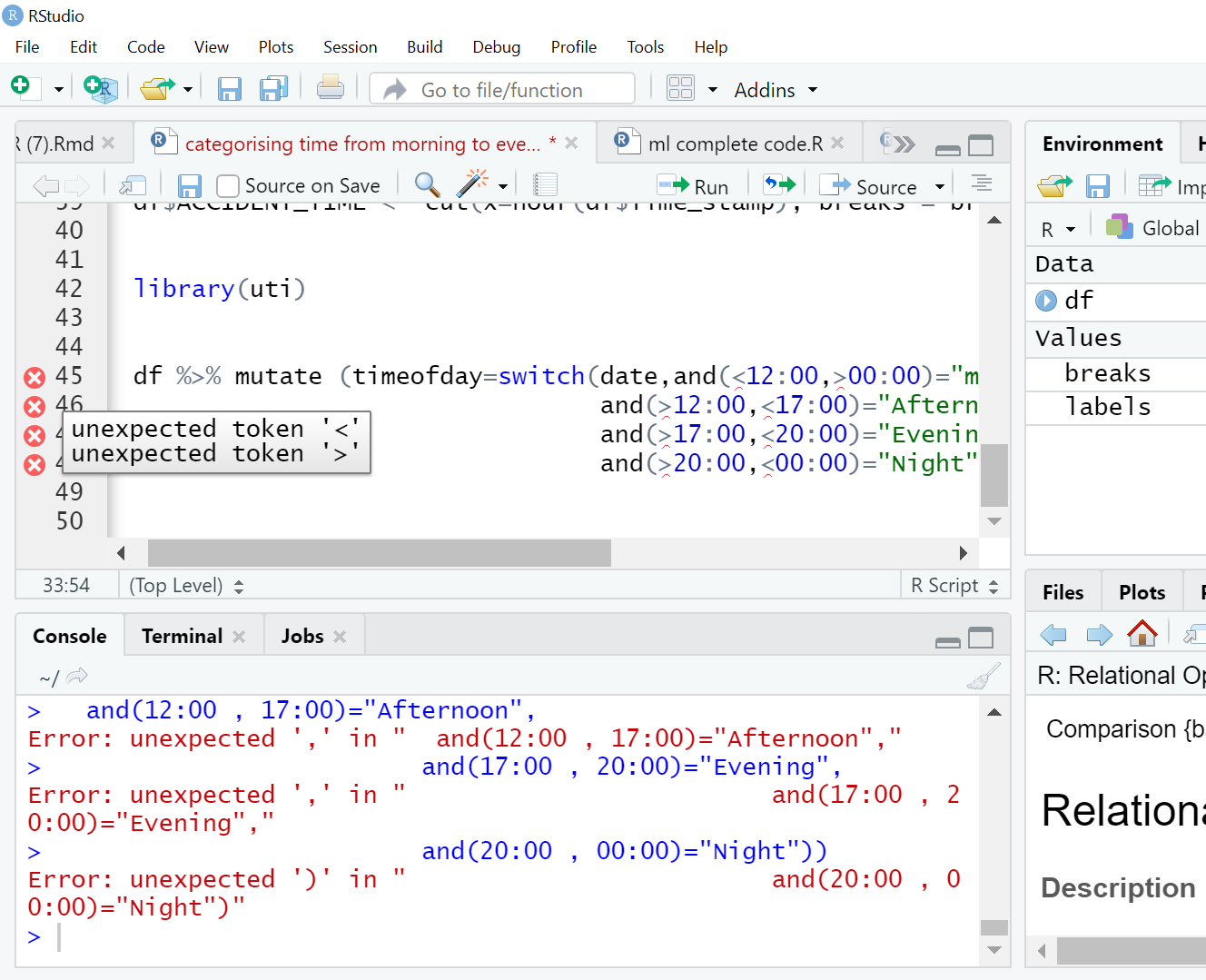 Syntax checker incorrectly flags pipe operator after multiline strings · Issue #8240 · rstudio ...