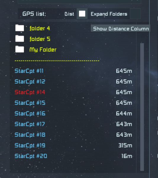GitHub - StarCpt/SE-GpsFolders