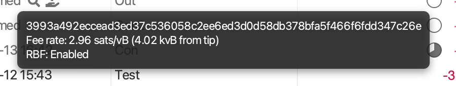 Transaction details information compared with electrum · Issue #378 · sparrowwallet/sparrow · GitHub