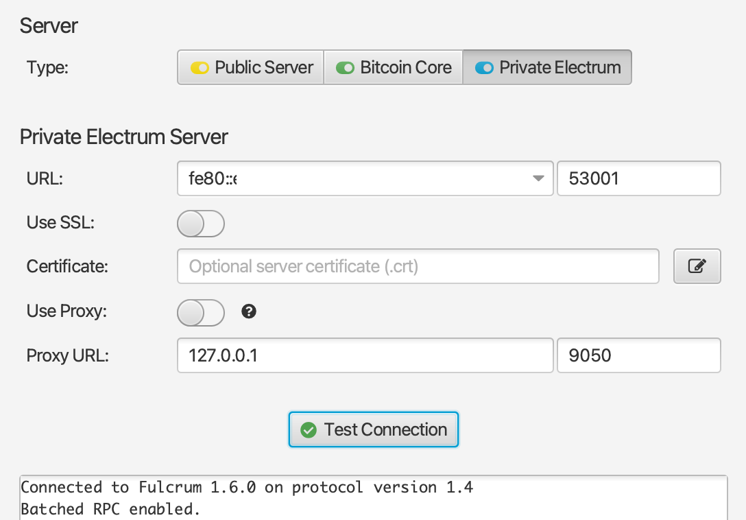 [Bug] Cannot connect to IPv6 Electrum servers via DNS · Issue #428 · sparrowwallet/sparrow · GitHub