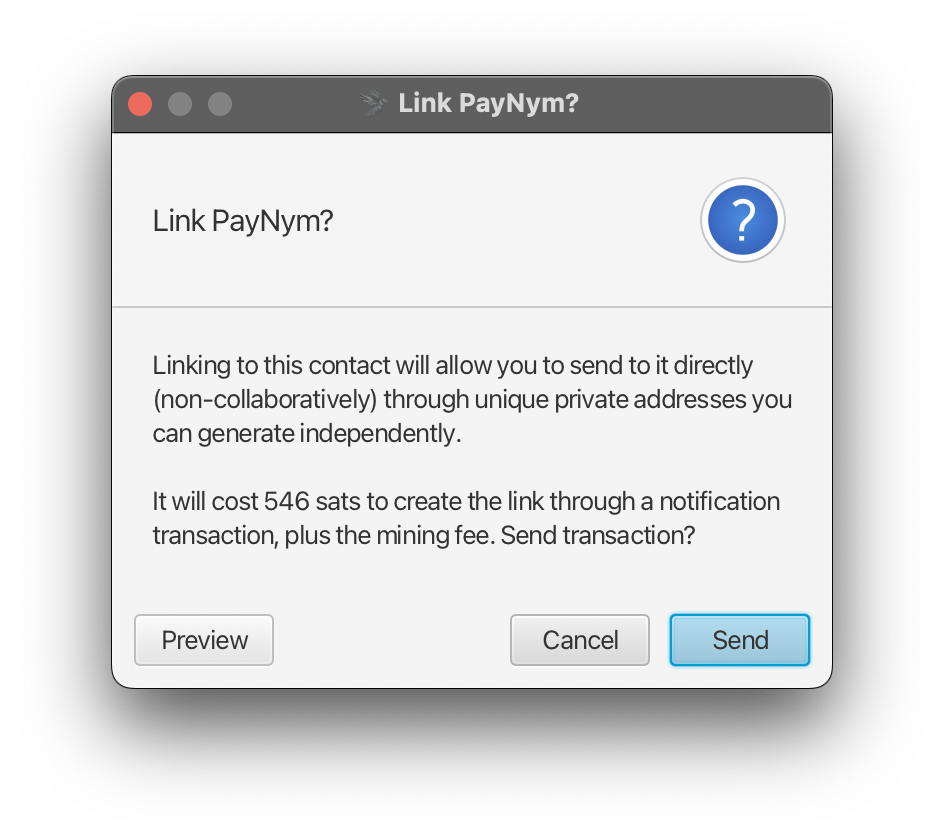Bip47 Notification Tx Funds Source From Specific Account · Issue 651 · Sparrowwalletsparrow
