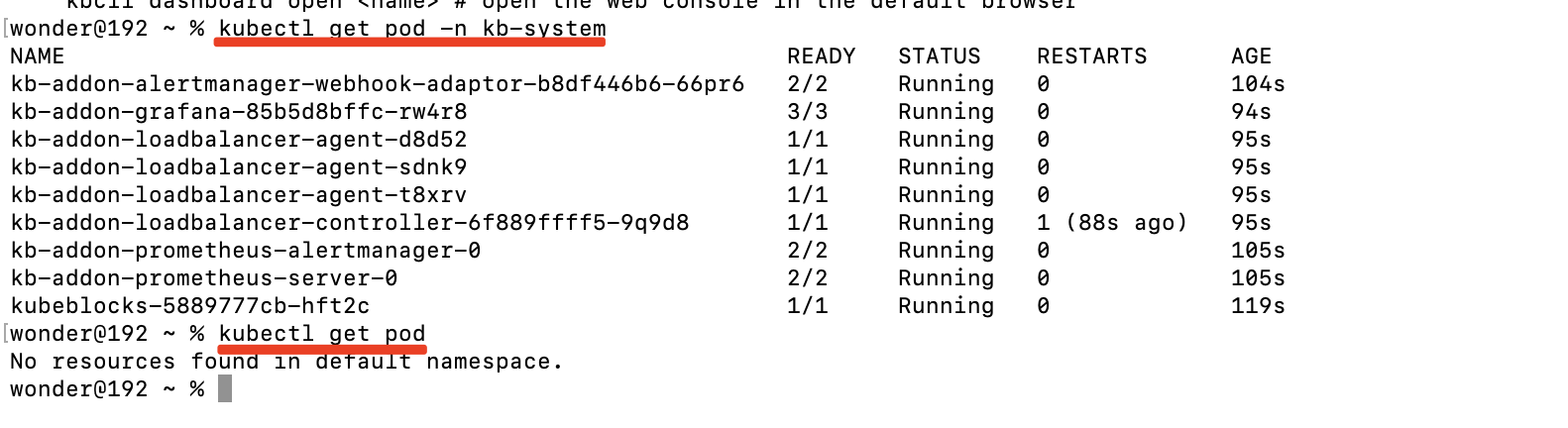Bug Result Mismatch In Chapter Create And Connect To A Mysql Cluster 