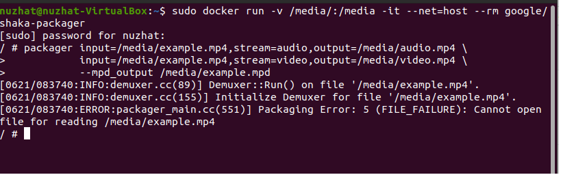 Packaging Error: 5 (FILE_FAILURE): Cannot open file for reading /media/example.mp4 · Issue #962 ...