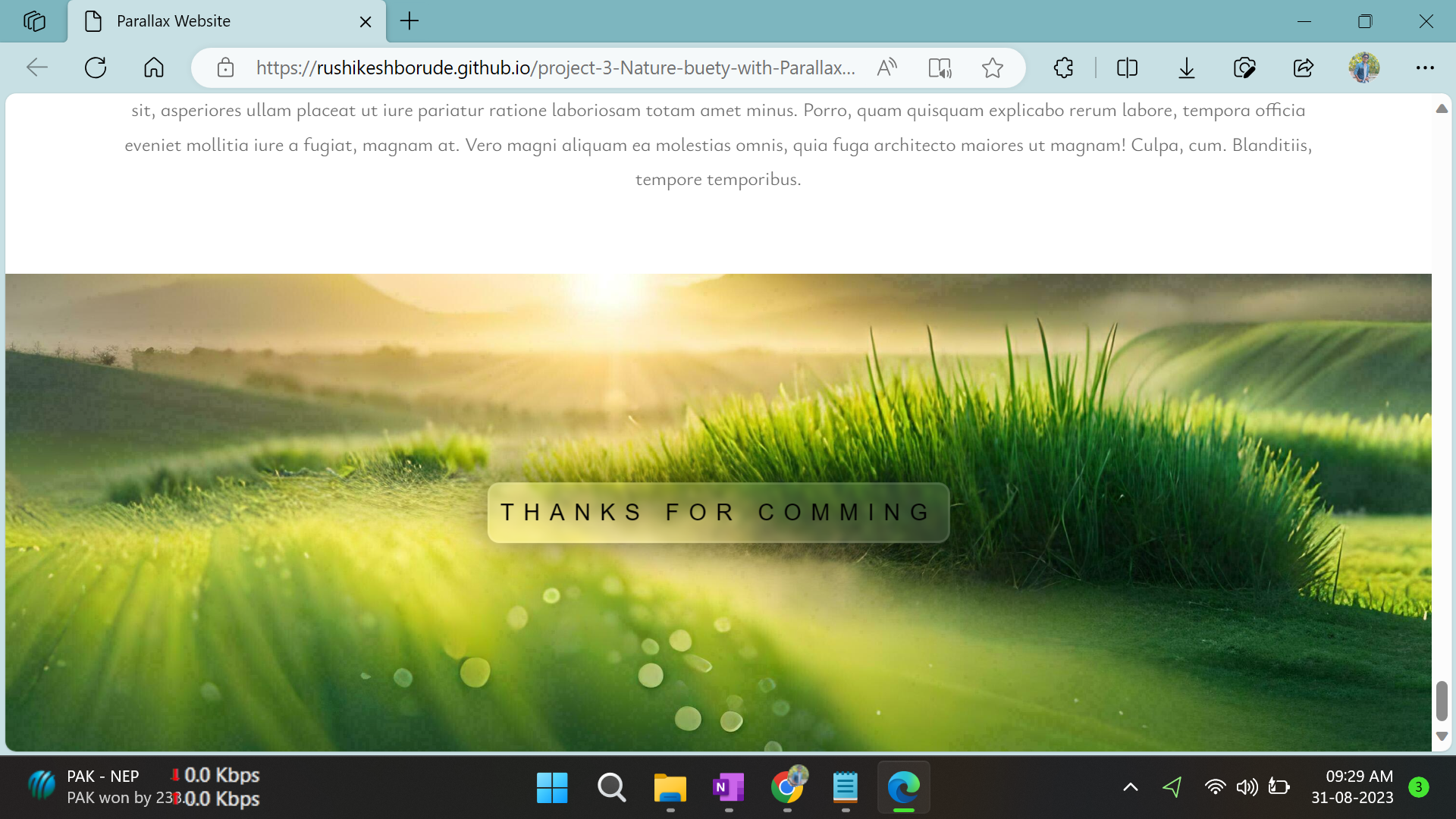GitHub - RushikeshBorude/project-3-Nature-buety-with-Parallax-scrolling ...