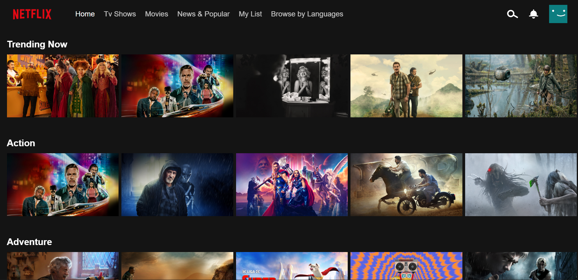 GitHub - jirin-jain/Netflix-Clone