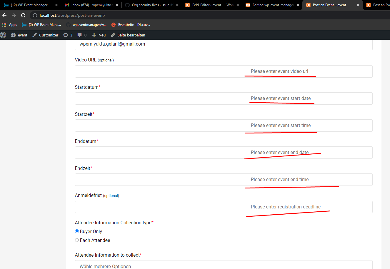 Org security fixes · Issue #964 · wpeventmanager/wp-event-manager · GitHub