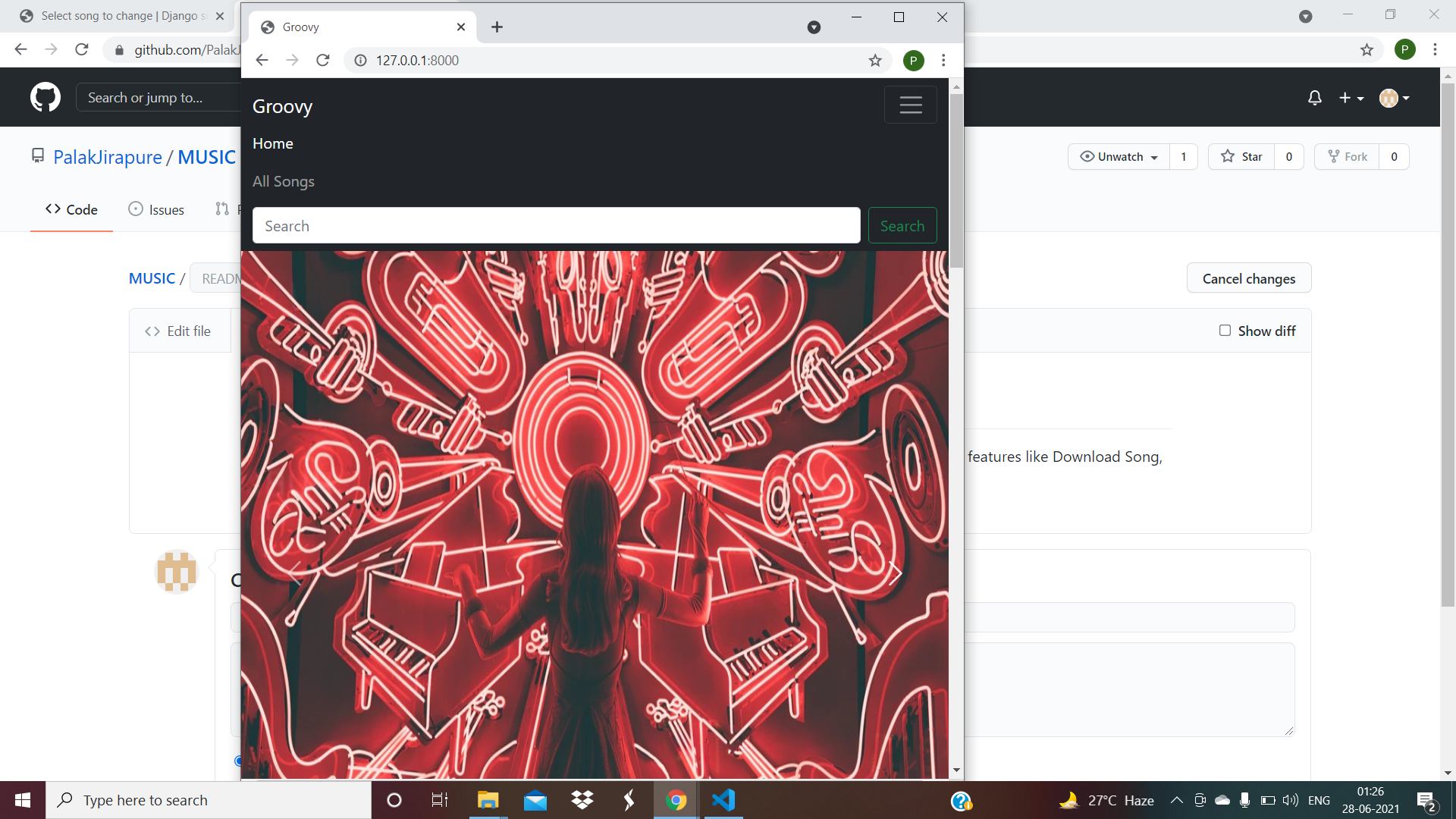 Github Palakjirapure Music