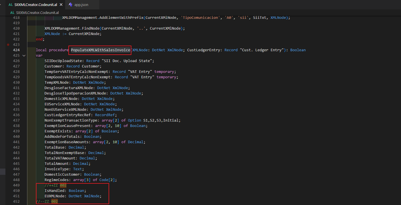 [Event Request] Codeunit 10750 "SII XML Creator" · Issue #18360 · microsoft/ALAppExtensions · GitHub