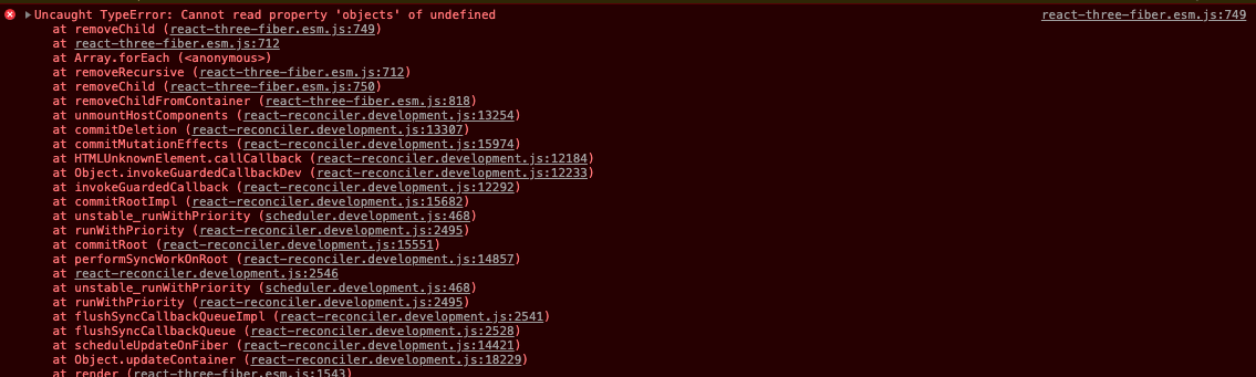 Dispose Of Non R3f Objects · Issue 1220 · Pmndrsreact Three Fiber · Github