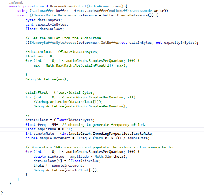AudioGraph Frequency HELP · Issue #1322 · microsoft/Windows-universal ...