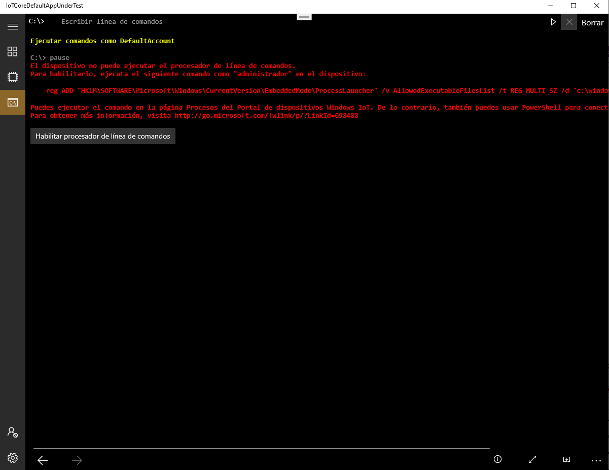 Error IoT - Permissions Denied · Issue #487 · microsoft/Windows-iotcore-samples · GitHub