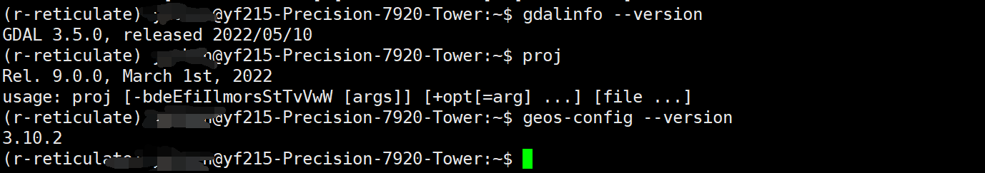 ./gdal_proj: error while loading shared libraries: libgdal.so.31: cannot open shared object file ...