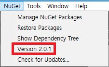 NullRefereceException and FindAllObjectOfTpe:Invalid Type are occurred by click Nuget version ...